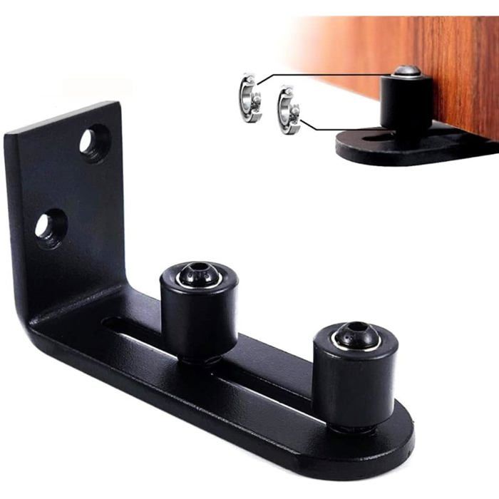 GIFSIN Guide au Sol Portes Coulissantes de la Grange Montage Mural ...