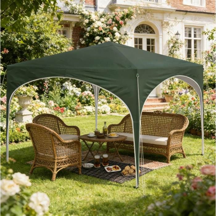 Structure de jardin avec toit de protection, adaptée pour veranda et ...