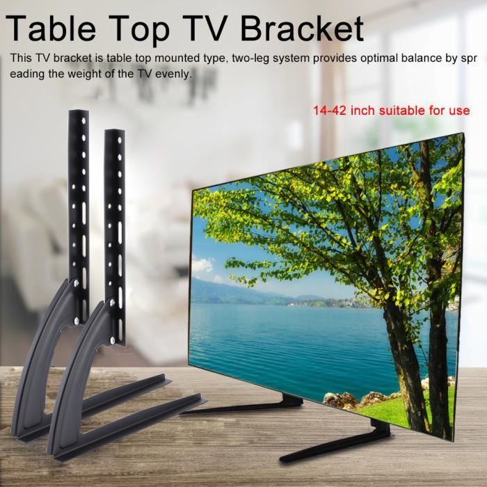 Support TV Pieds Place sur Meuble Télé Elévateur pour LCD LED OLED ALED ...