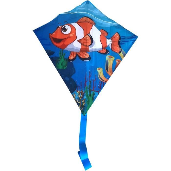 Cerf-Volant Sea Life 70 Cm | Nemo[u1131] - Cdiscount Jeux - Jouets