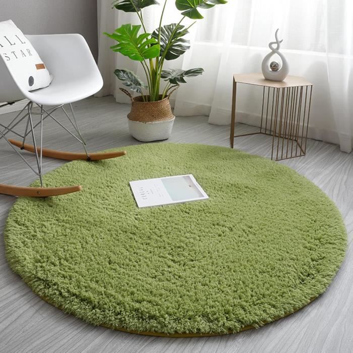 Tapis De Salon Moderne, Tapis Rond, Doux, Moelleux Moderne, Tapis De ...
