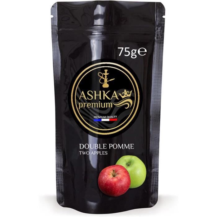 Ashka Premium - Doypack 75G - Goût Chicha Double Pomme-Two Apples ...