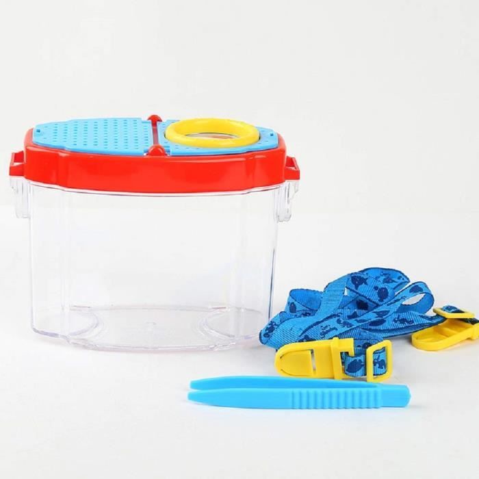 Boîte Loupe à Insectes Visionneuse d'insectes - 4.5X Grossissement ...