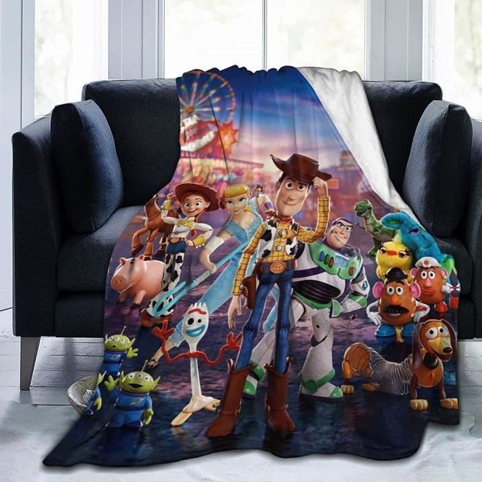 Couvre-lit Toy Story - Enfant - Super Doux - 100 x 125 cm - Cdiscount ...