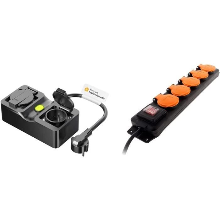 Multiprise Connectée (Type E), 10A Prise Extérieure Étanche IP44 ...