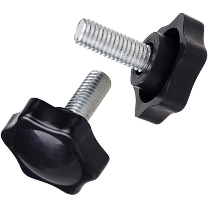 Xiedeai Vis Fixation Serrage Bouton Prune Fileté Machine Forme Étoile ...