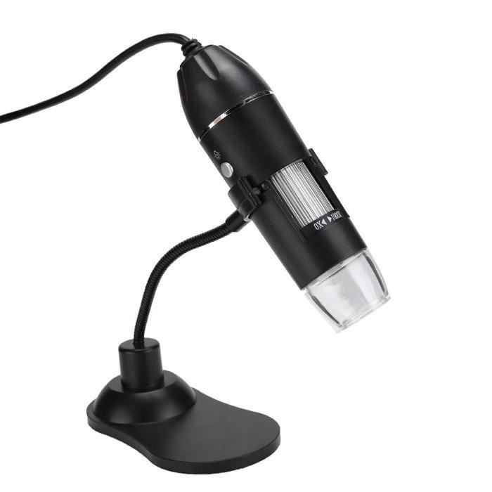 Tbest microscope portable Microscope USB numérique portable avec ...