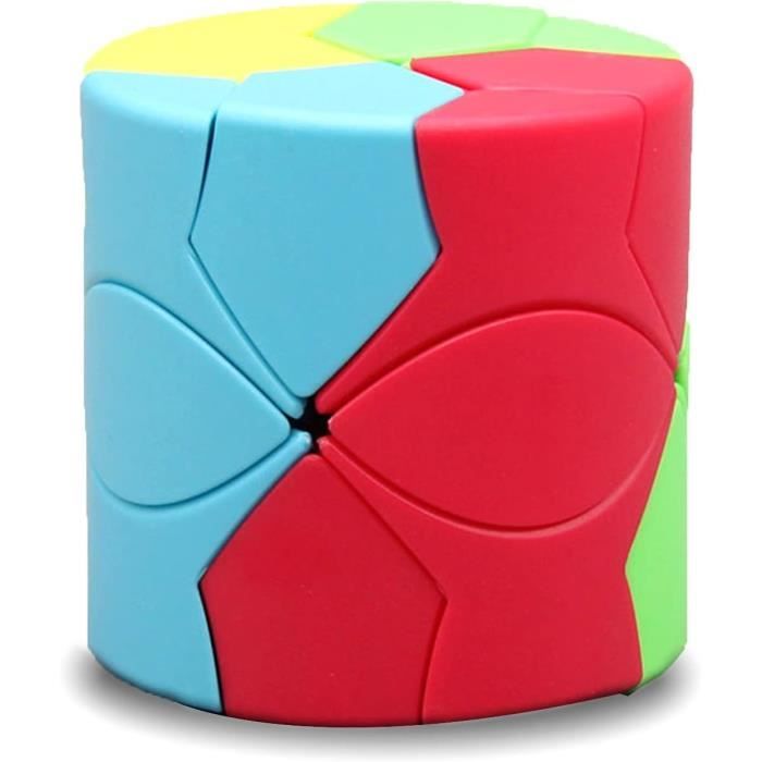 3X3 Barrel Cube 3X3 Cube Colonne Ronde Sans Autocollant 3X3X3 ...
