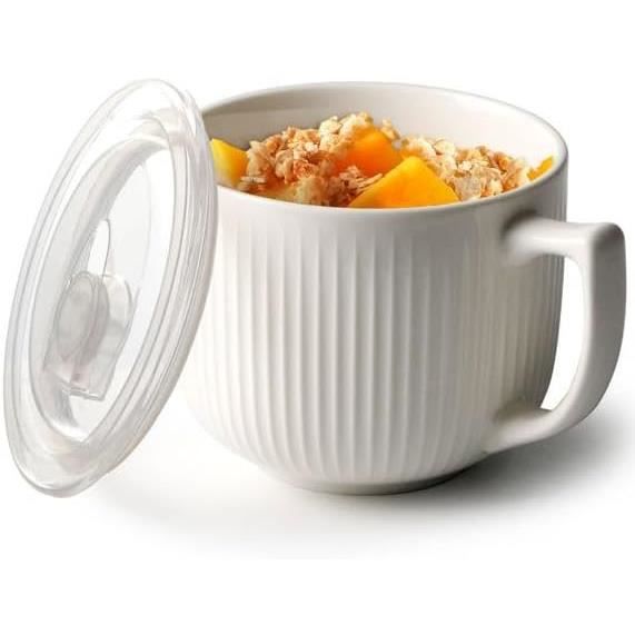 900Ml Bol Ramen Avec Couvercle, Bol À Soupe Micro Ondes, Bol Petit ...