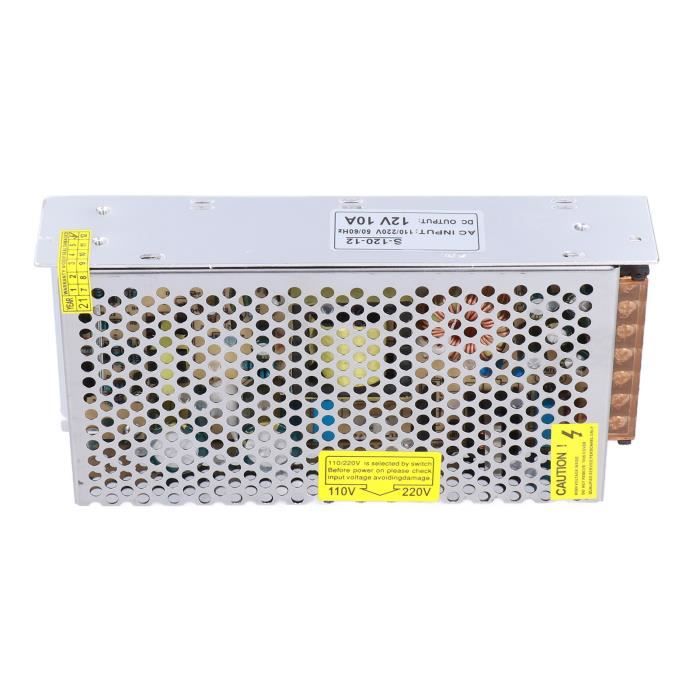 Cikonielf Alimentation à découpage 12V 10A S‑120‑12 Alimentation à ... Cikonielf Alimentation à découpage 12V 10A S‑120‑12 Alimentation à ...