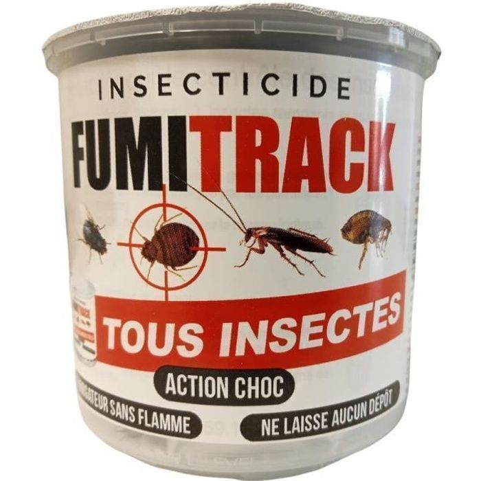 Fumigène insecticide choc anti punaises de lit, blattes,cafards, puces ...