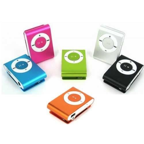 Mini Clip MP3 - Gris - Capacité de stockage 8 Go - Ecouteurs filaires ...