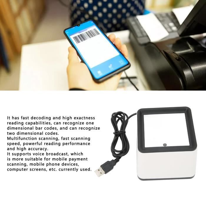 Scanner de codes-barres - MINIFINKER - R42 - Multifonction - USB ...