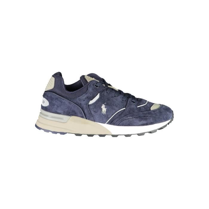 RALPH LAUREN Basket Sneakers Sport Running Homme Bleu Textile SF15311 ...