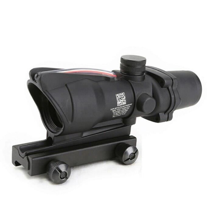 Lunette Viseur 1x32 Type Acog Point Rouge Red Dot Rail 21mm Fibre ...