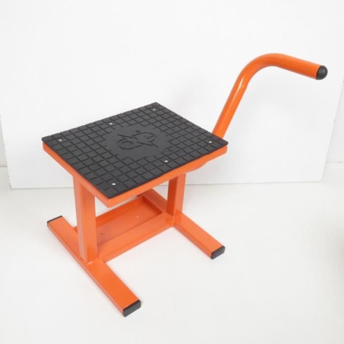 Lève moto cross enduro tout terrain One orange moto 29.5 x 23 140Kg max ...
