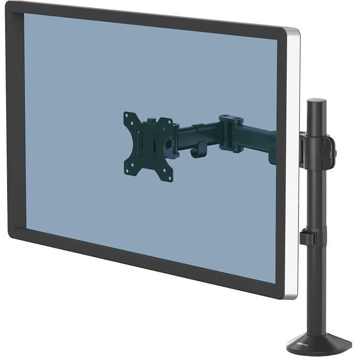 Fellowes Bras Porte-écran Reflex Simple, pour 1 écran jusqu'à 27 ...