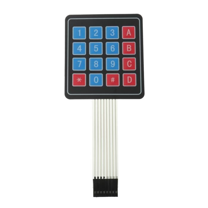 4x4 Module Matrice Clavier Affichage Pour Arduino Avr Cdiscount Bricolage