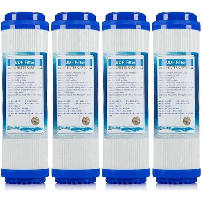 Cartouches Filtrantes À Eau Au Charbon Actif 10", Cartouche Filtrante ...