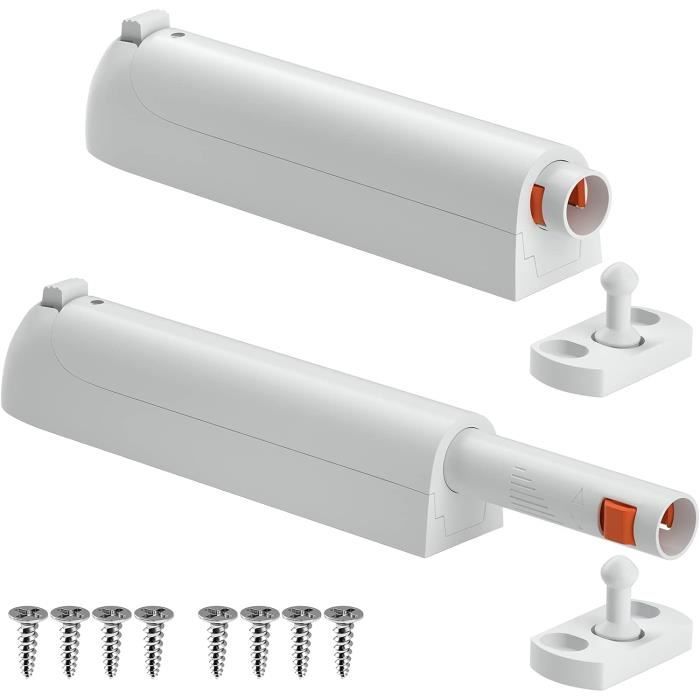 Push To Open Poussoir Porte Placard Lot De 2 Loquet Poussoir Verrou ...