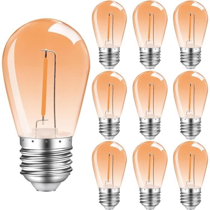 Ampoule Led S14 1W E27,Ampoule Led E27,E27 Led Vintage Edison Light Bulb,Pour S14 Cordon De ...