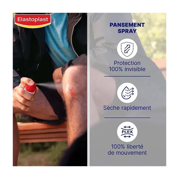 Elastoplast Expert Pansement Spray 32,5ml - Cdiscount Santé - Mieux vivre