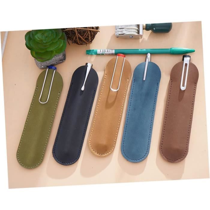 2 Pièces Poche Sur La Manche Du Stylo Protège-Stylo À Bille Trousse À ...