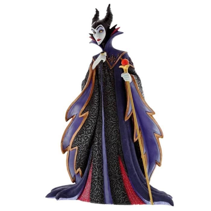 Figurine Collectable - Disney - Maléfique - Satin - Plumes - Violet ...