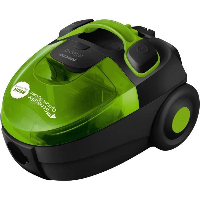 Aspirateur sans sac - SENCOR - SVC 510GR-EUE2 - Moteur ECO 890 W - 76 ...