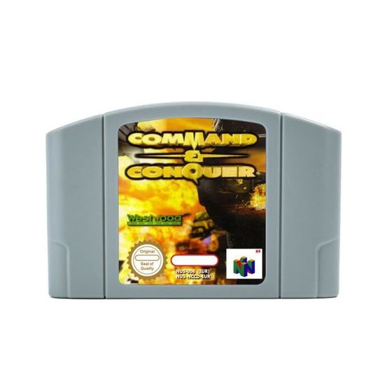 Nouveau Command Conquer JEU NINTENDO 64 - Cdiscount Jeux vidéo