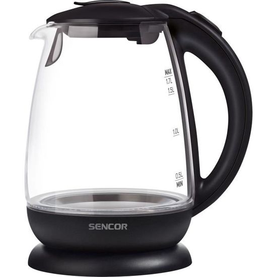Bouilloire - SENCOR - SWK-1785BK - 1,7 L - 2200 W - Noir - Cdiscount ...