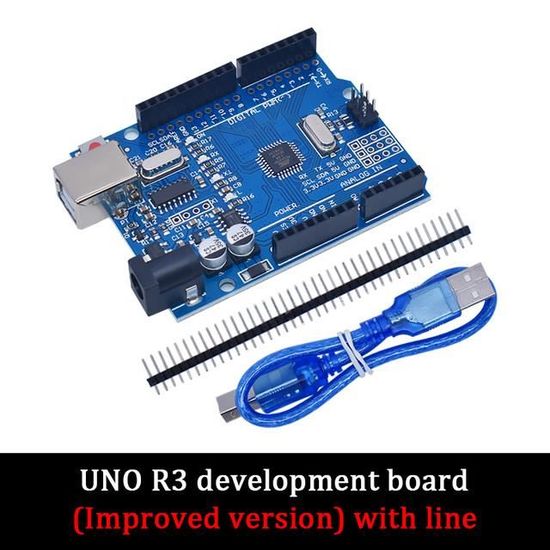Circuits intégrés,UNO R3 SMD-Cable--Carte De Développement Originale Wemos Esp8266, Wifi ...
