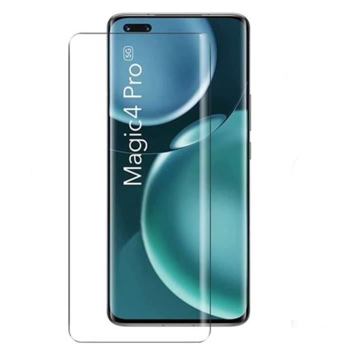 X2 Verre Trempe incurvé Honor Magic 4 Pro 5G Couverture Complète Protection Ecran Protecteur d ...
