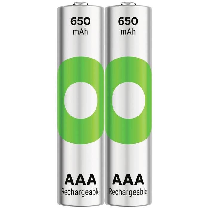 GP ReCyko Pile rechargeable LR3 (AAA) NiMH 650 mAh 1.2 V 2 pc(s ...