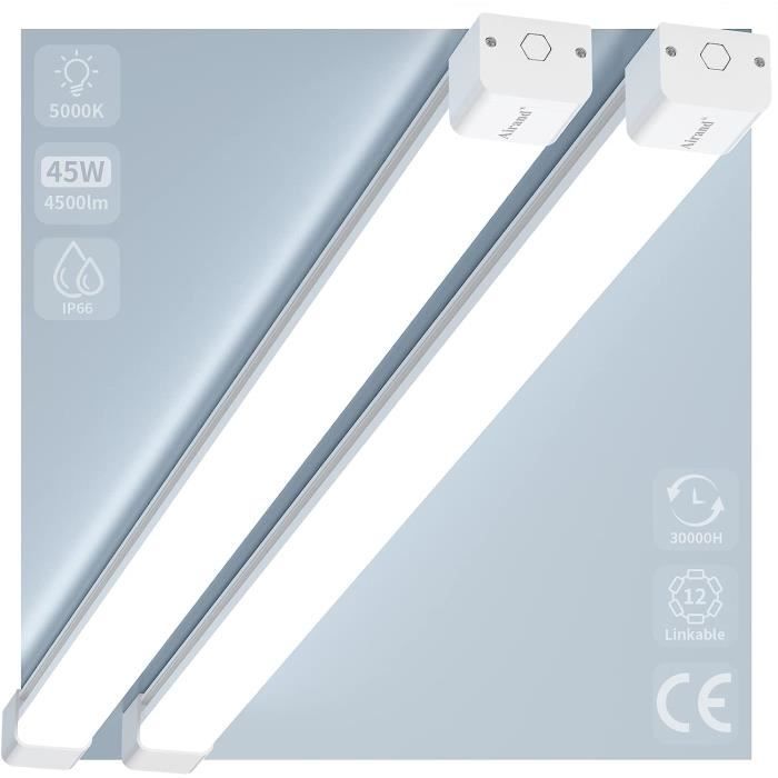 Tube Led Neon Led 150cm 45W Réglette LED Étanche IP66 Néon Tube LED ...