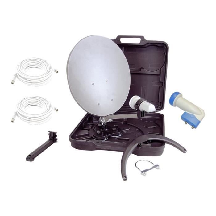 Xoro MCA 38 Twin Antenne antenne parabolique satellite LNB double ...