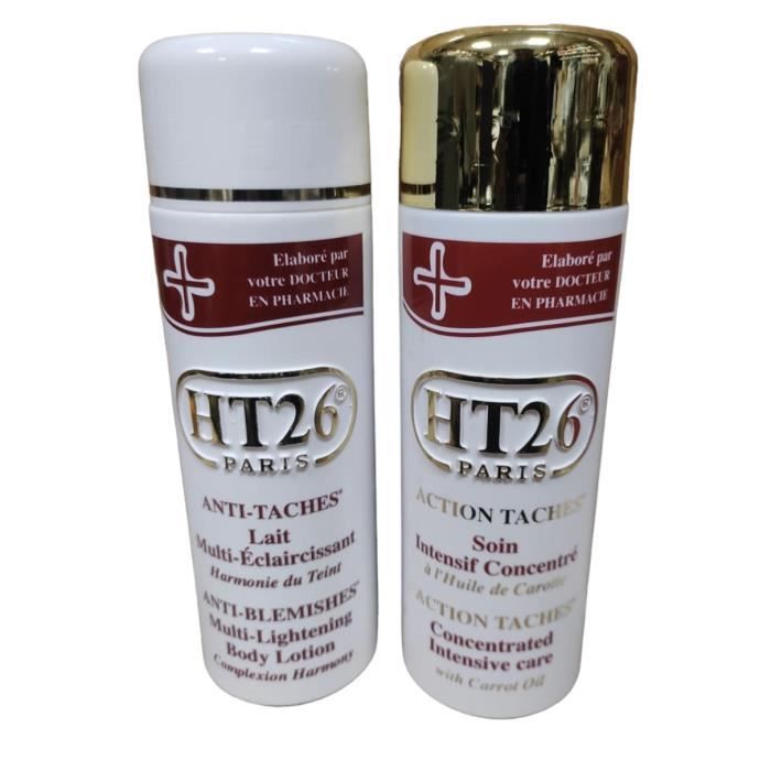 HT26 Lait action taches à l'huile de carotte et HT26- Anti-Taches Lait ...