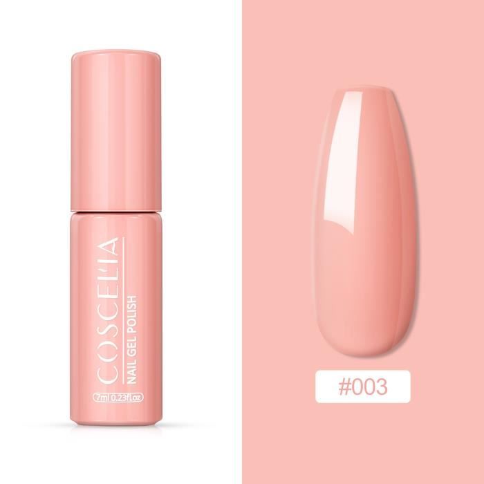 Vernis Gel Semi Permanent COSCELIA Vernis à Ongles UV LED Gel Nail ...