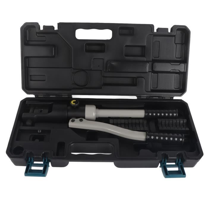 SAL Pince à sertir manuelle Sertisseuse de cble hydraulique, outil de sertissage hydraulique à ...