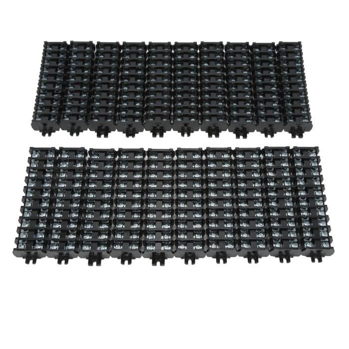 Duokon borniers à cassette Bornier à vis TBC-30 30A 600V Bornier à vis ...