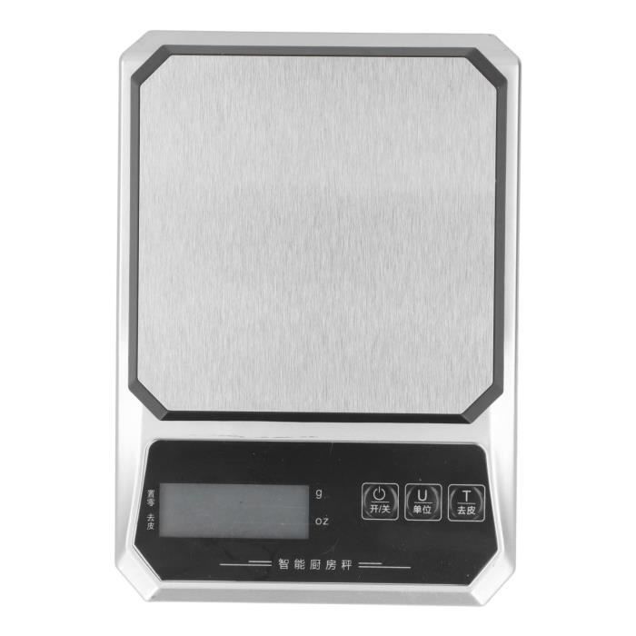 Balance de Cuisine Numérique - ROM - 5 Kg - Précision 0,5 g - Fonction ...