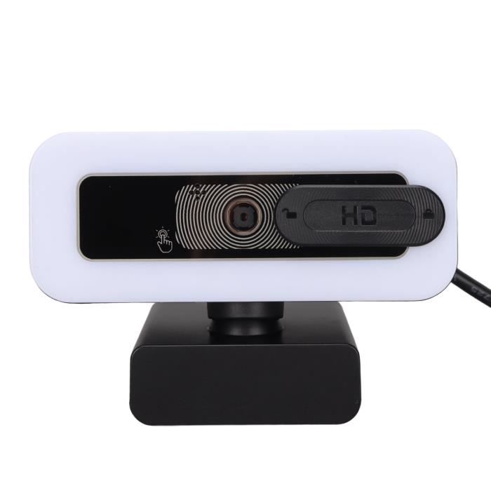 JIT Webcam 2K USB luminosité réglable reconnaissance micro intégré Plug ...