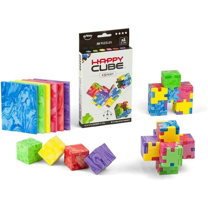 HAPPY Cube - Puzzle Casse Tête Expert - HCE300 - Cdiscount Jeux - Jouets