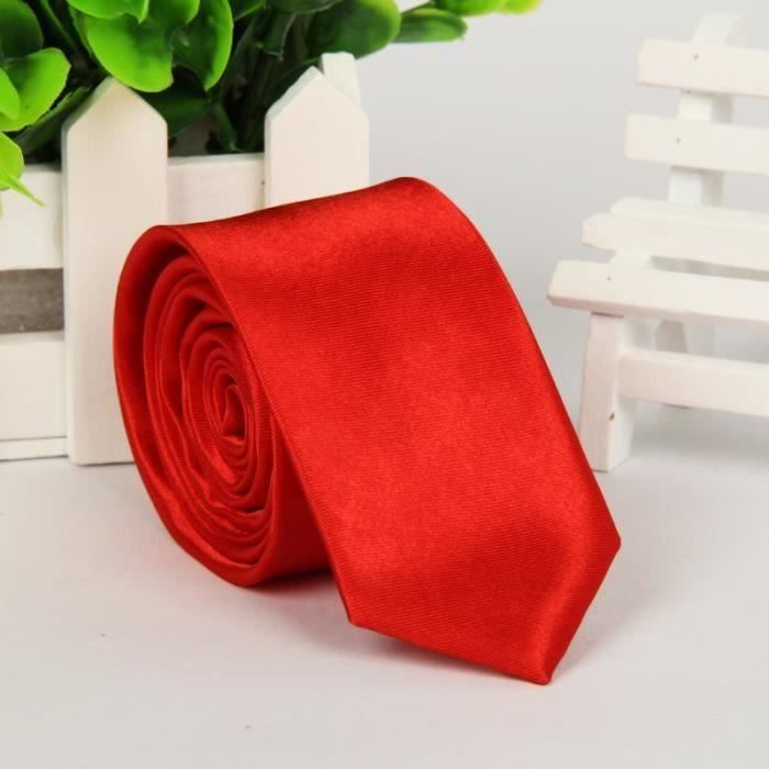 Tianyi-Cravate Homme pour Soirée Mariage Affaires - Rouge - Cdiscount ...