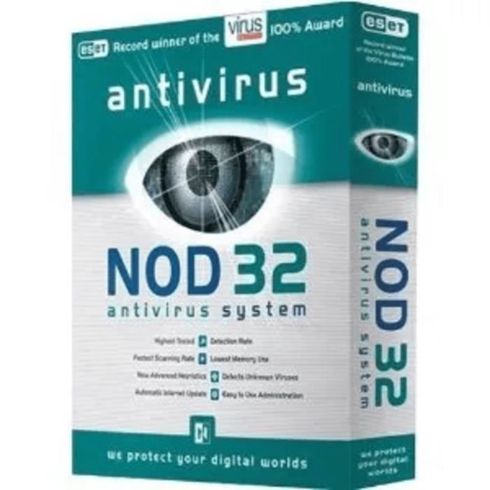 ANTIVIRUS NOD32 2 YEAR 1 DEVICE - Cdiscount Informatique