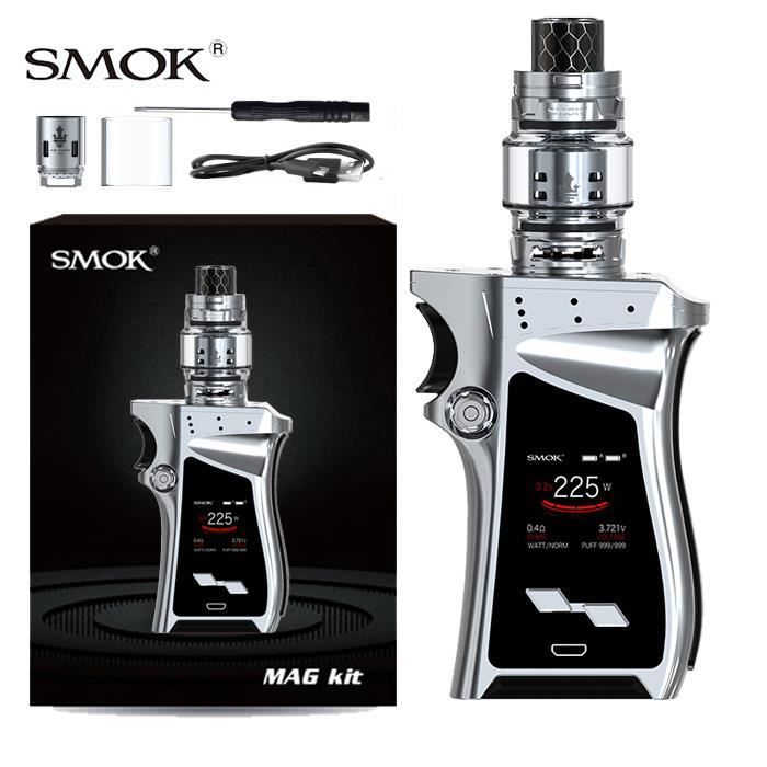 Authentique SMOK MAG 225W Kit avec 8ml TFV12 Prince 510 Cigarette ...