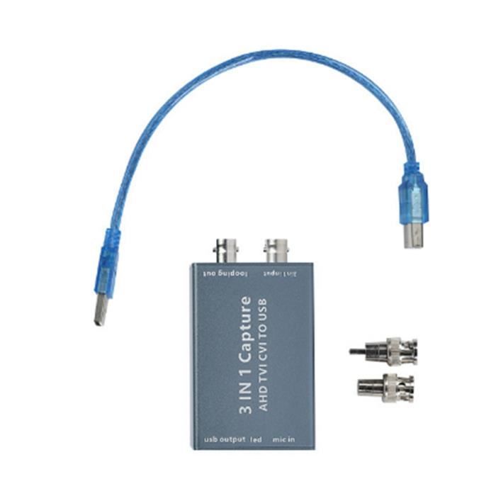 Carte de Capture VidéO Ahd Vers USB 3.0 Carte de Capture HD 1080P 30Fps ...