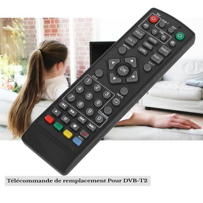 Yongme-Télécommande de boîtier décodeur pour DVB-T2 STB - Distance de ...