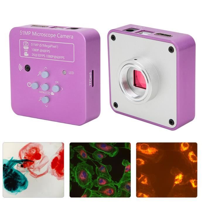 Caméra de microscope TBEST 51MP 1080P - Zoom numérique et contrôle de ...