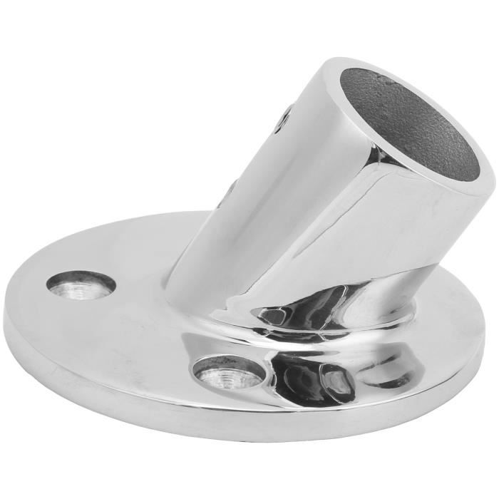 TMISHION poteau rond de main courante Raccord de garde-corps à base de ...